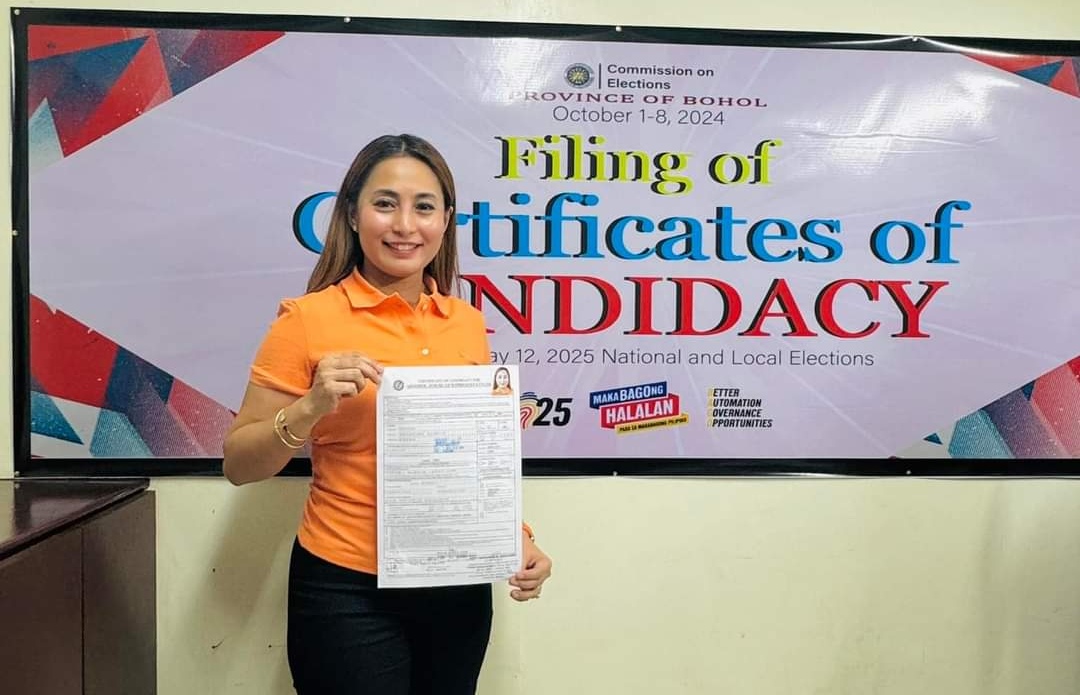 Alexie Tutor files COC for reelection bid – BOHOL ISLAND NEWS