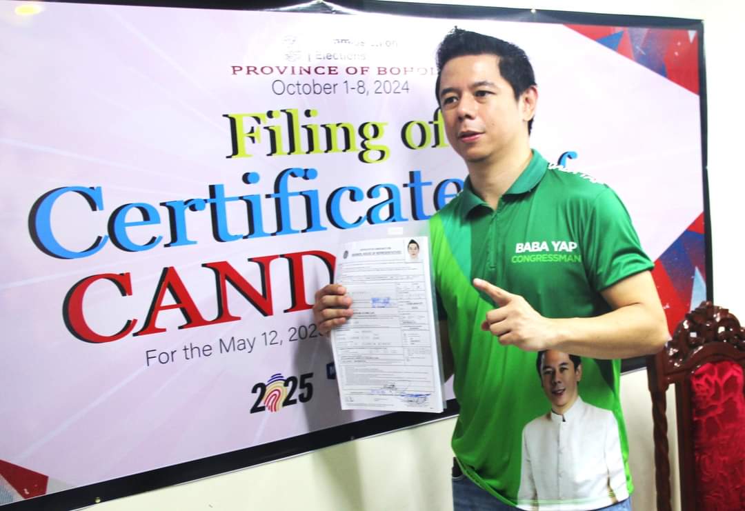 ‘Clean politics, clean campaign’ – Baba Yap – BOHOL ISLAND NEWS